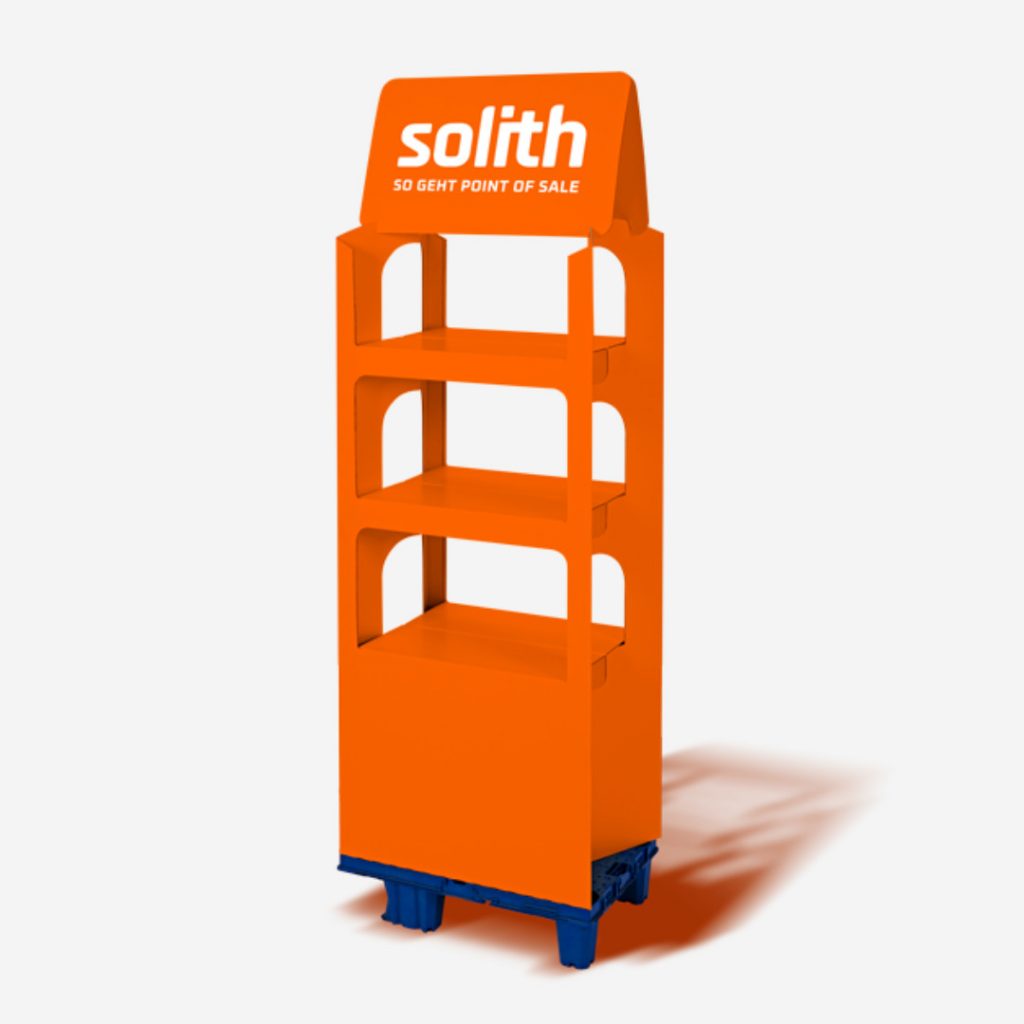 Individuelles Chep Display nach Ihren Wünschen | Solith